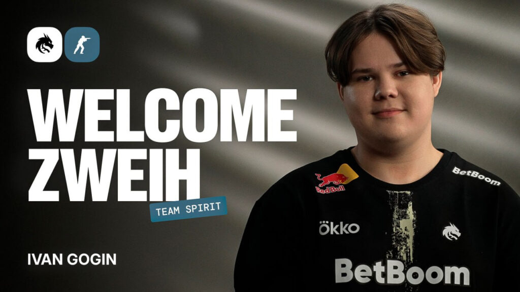 Team Spirit Welcomes Young CS2 Talent Zweih, Magixx Moves to Inactive ...