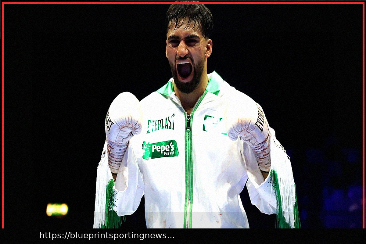 Azim Dominates Claggett, Eyes All-British World Title Showdown